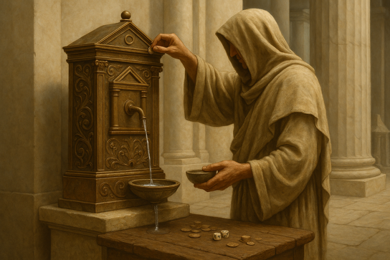Hero's Vending Machine: The Ancient Origin of Slot Machines
